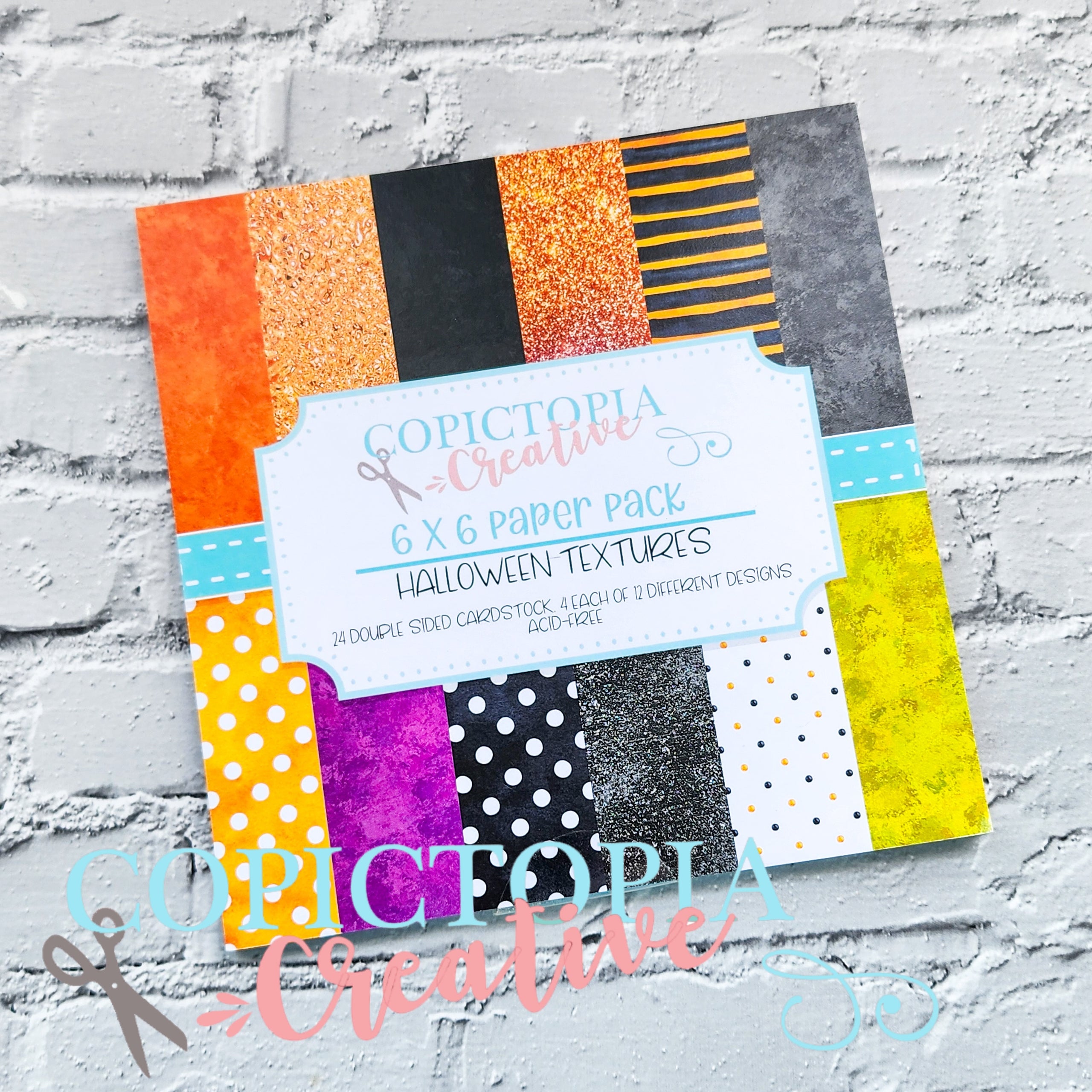 Halloween Textures Paper Pack | Crafty Stamp Co.