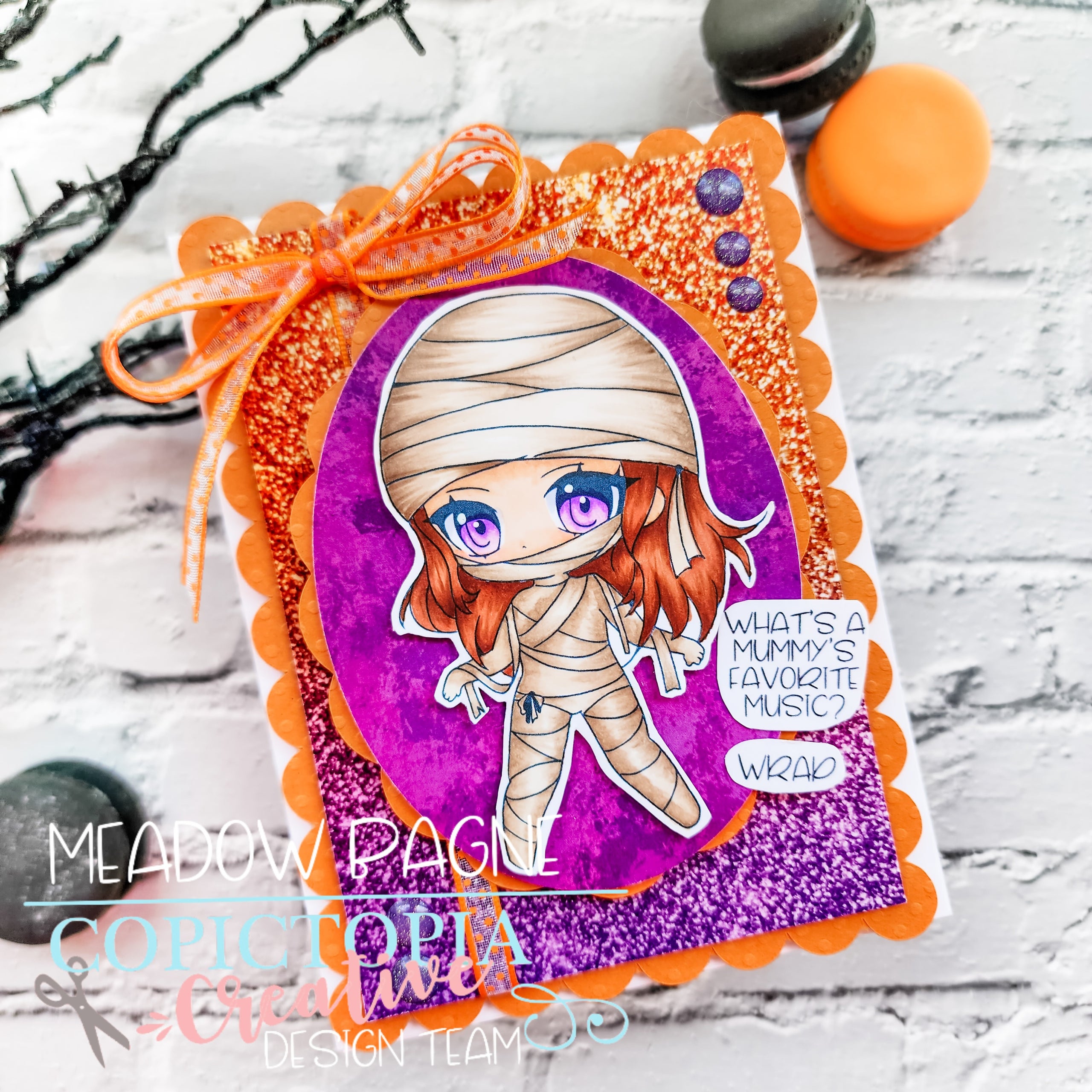 Mummy Mona Clear Stamp Set | Crafty Stamp Co.